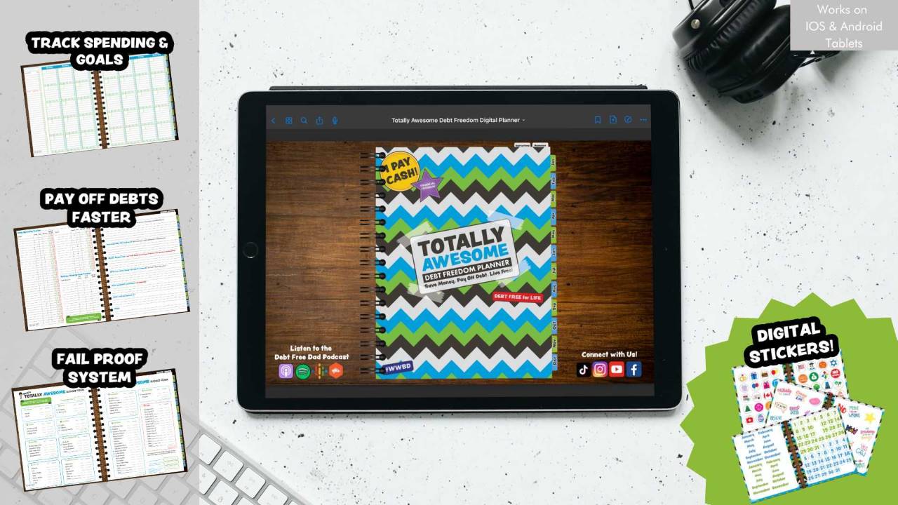 FINALLY! A Digital Planner To Organize Your Finances