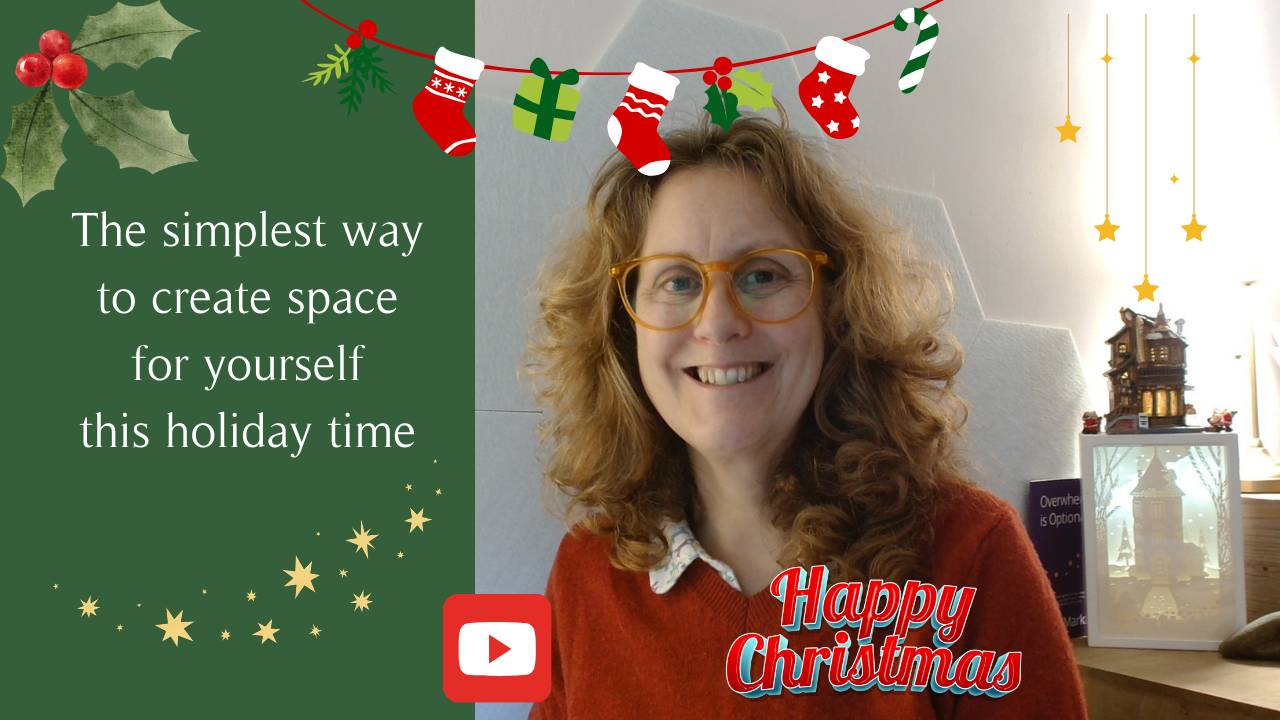 The Simplest Way to Create Space for Yourself