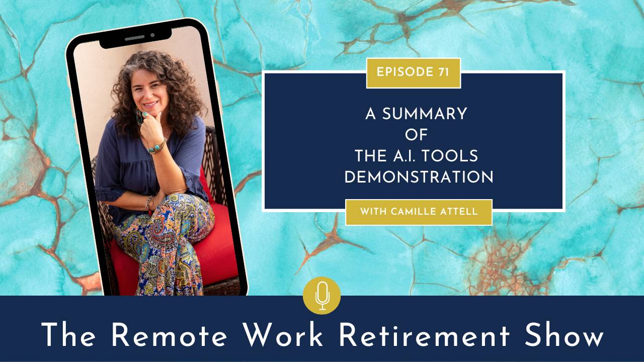 Summary of the A.I. Tools Demonstration