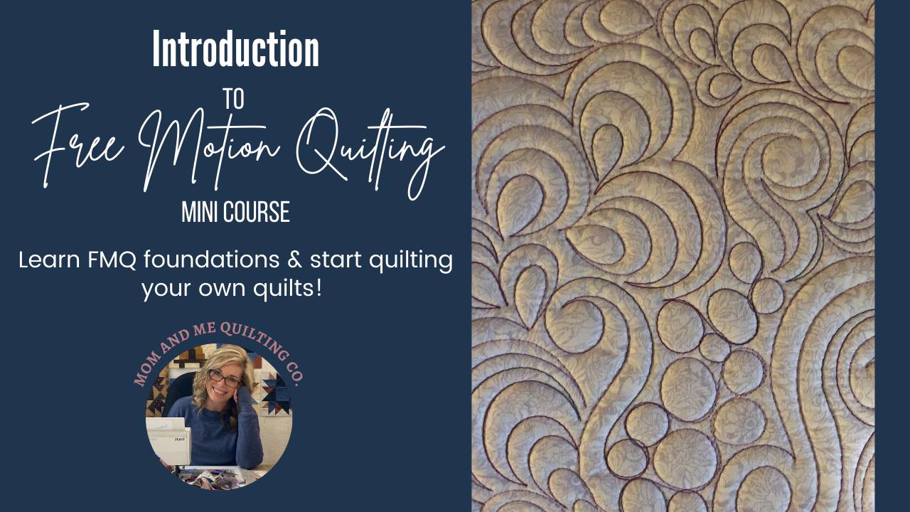 Intro Free Motion Machine Quilting