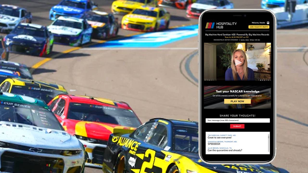 Work | NASCAR Hospitality Hub