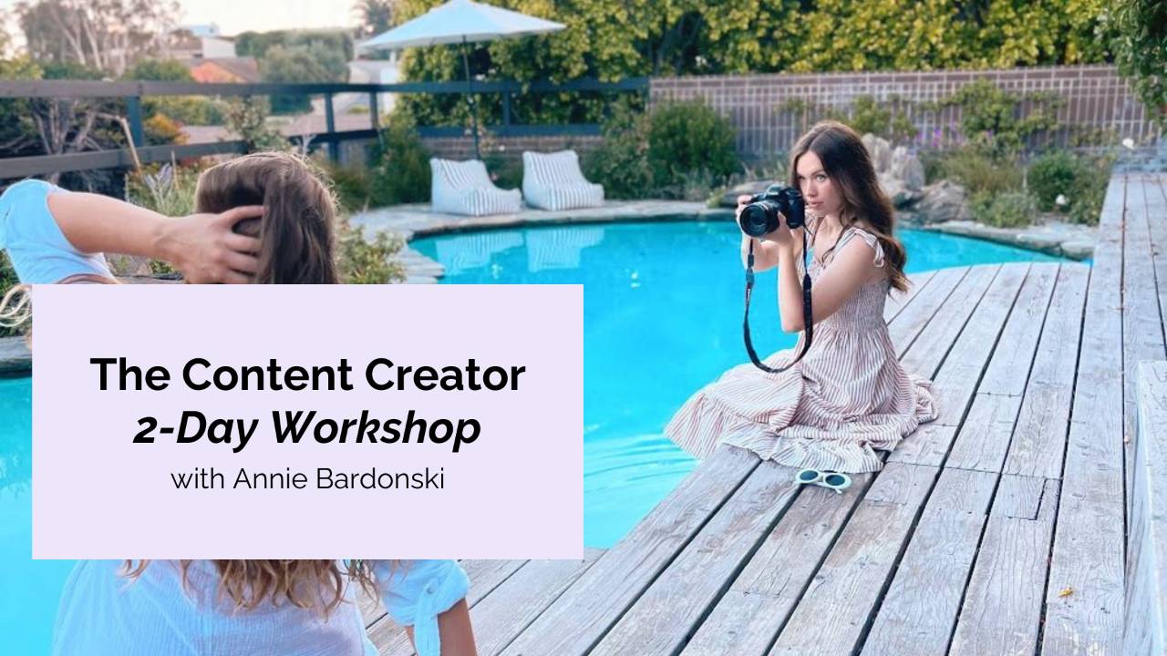 The Content Creator 2-Day Workshop