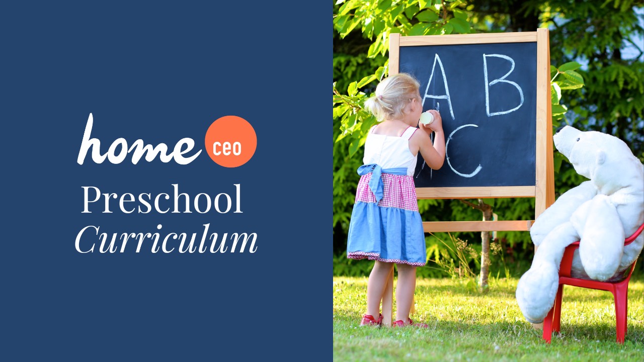 Home CEO | Peaceful Preschool for Homeschool Families (Ages 3–5)
