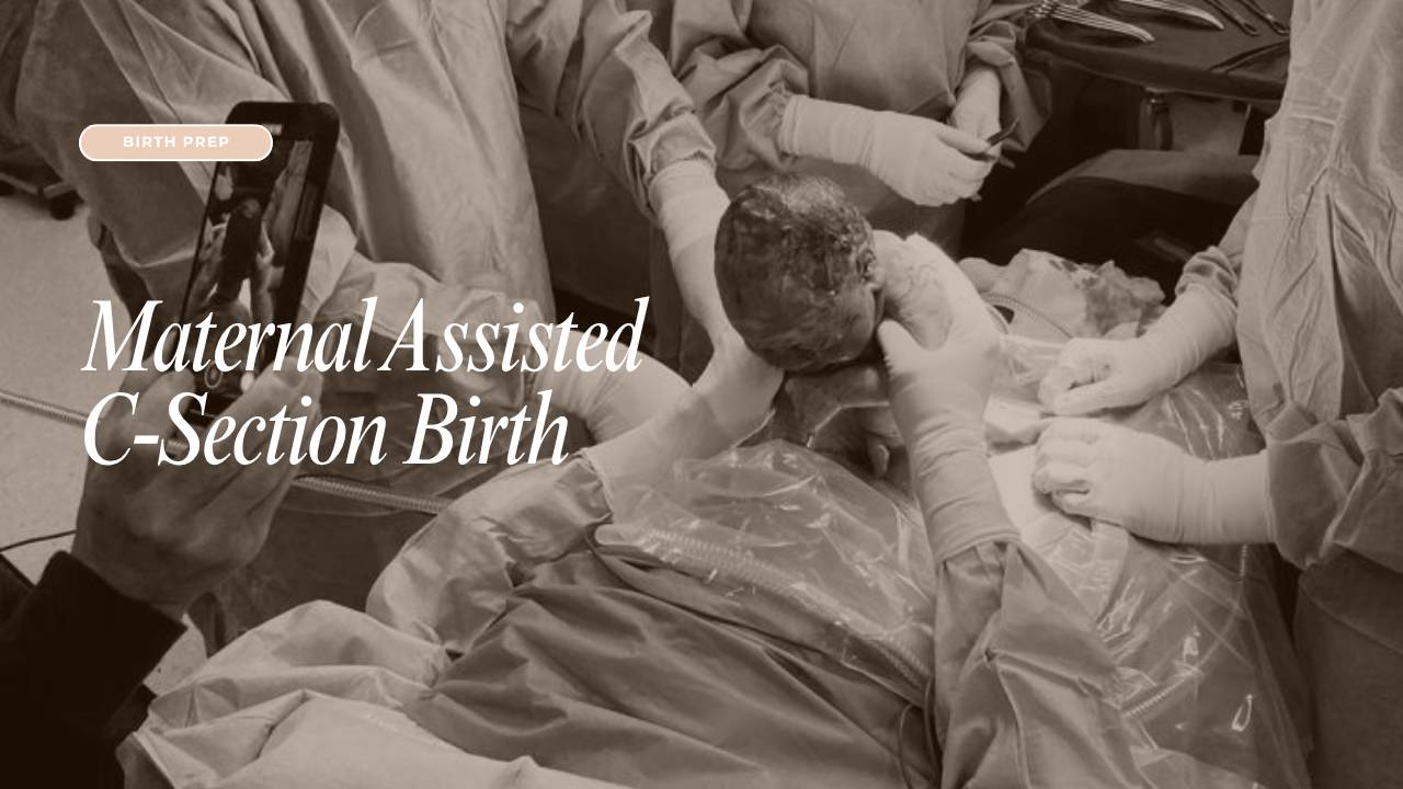 Maternal Assisted C-Section Birth - Lyz's Birth Story