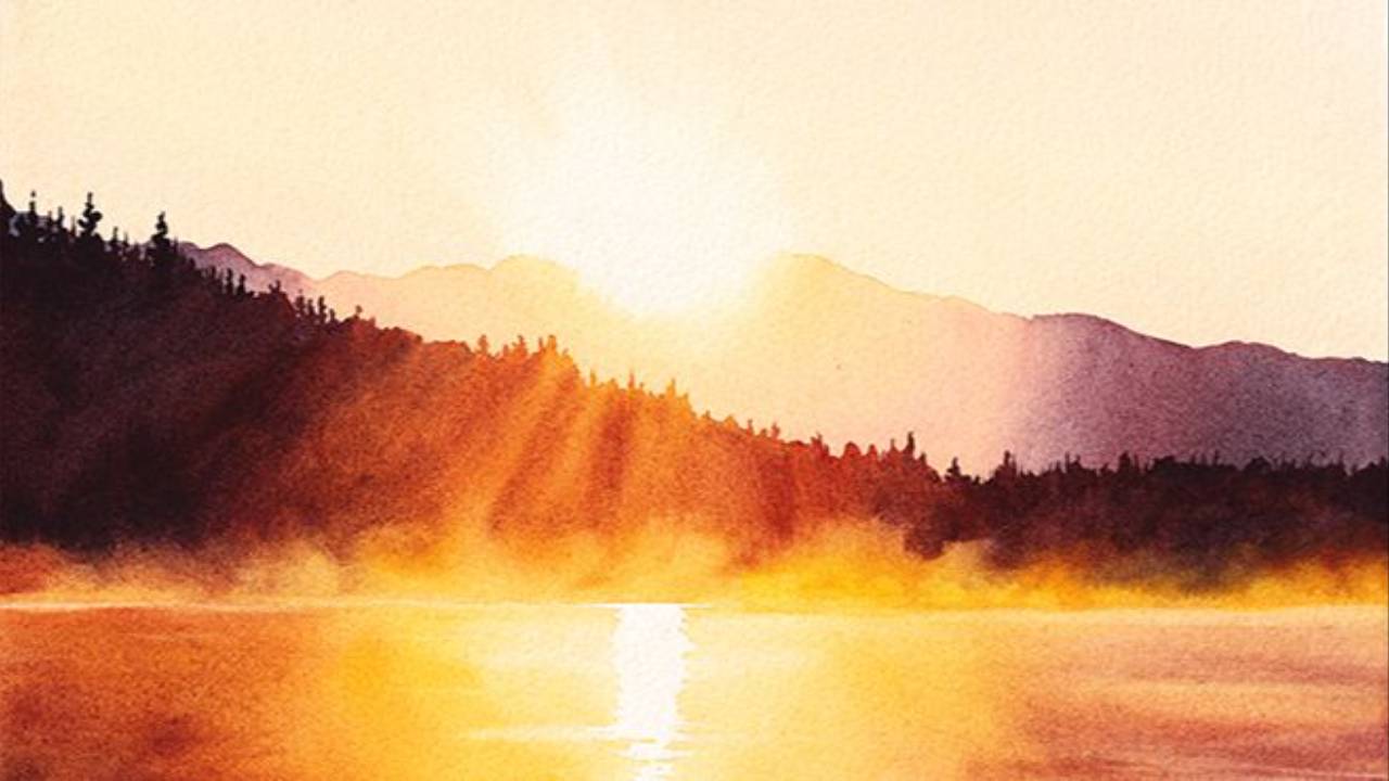 Watercolor Weekend Getaway