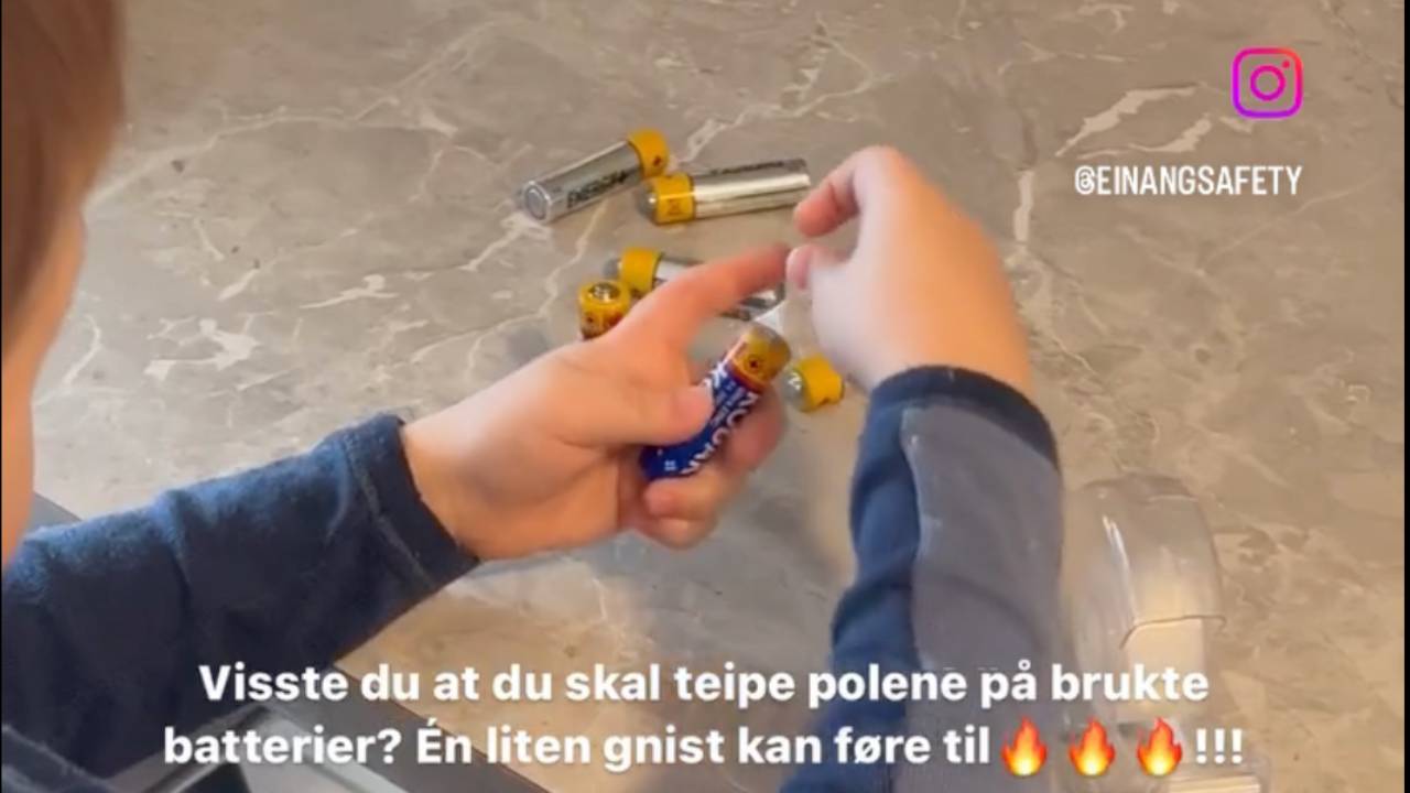 Hvordan små batterier kan utgjøre en stor risiko