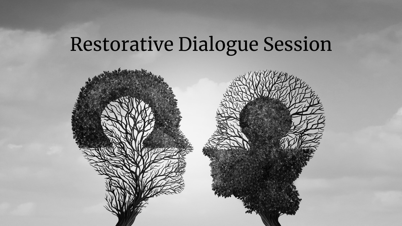 Hypnotherapy Restorative Dialogue session