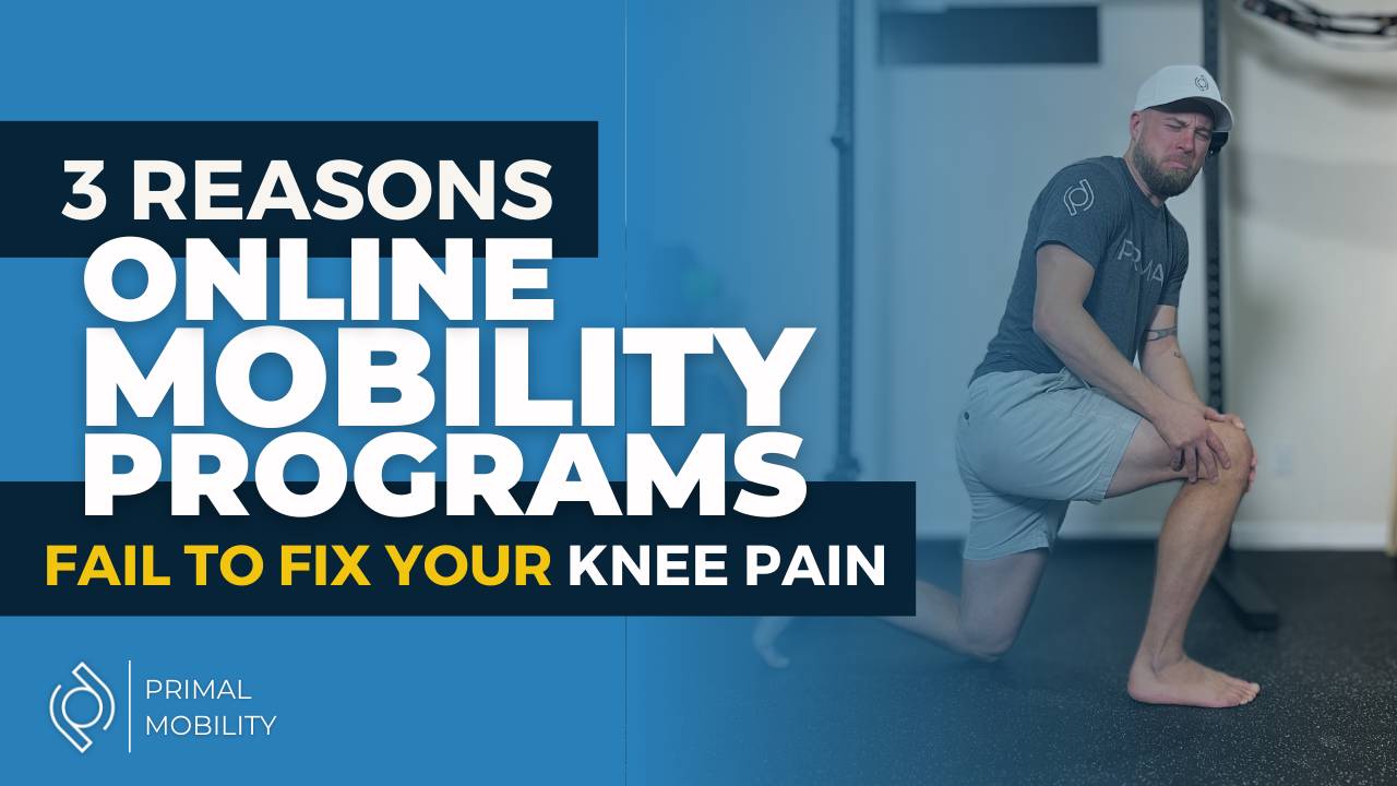 3 Reasons Online Mobility Programs Fail to Fix Your Knee Pain