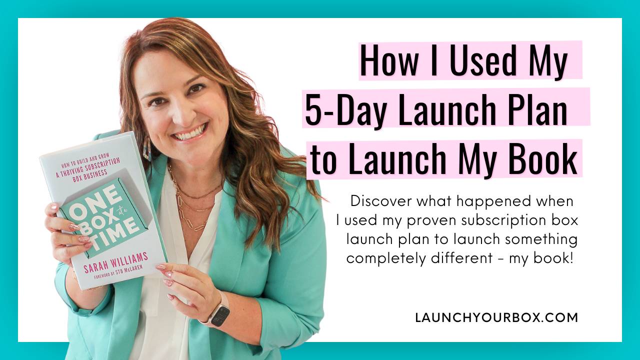 How I Used My 5-Day Launch Plan to Launch My Book