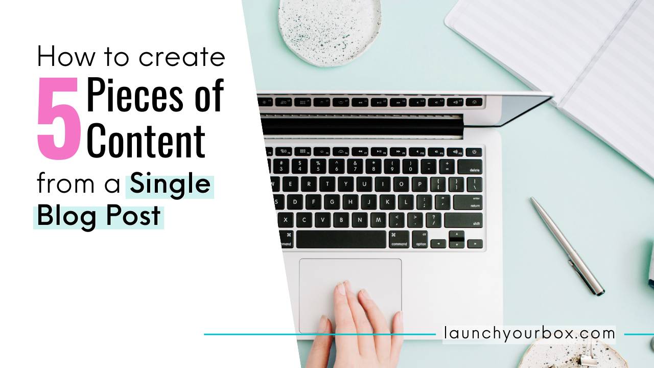 How to Create 5 Pieces of Content from a Single Blog Post