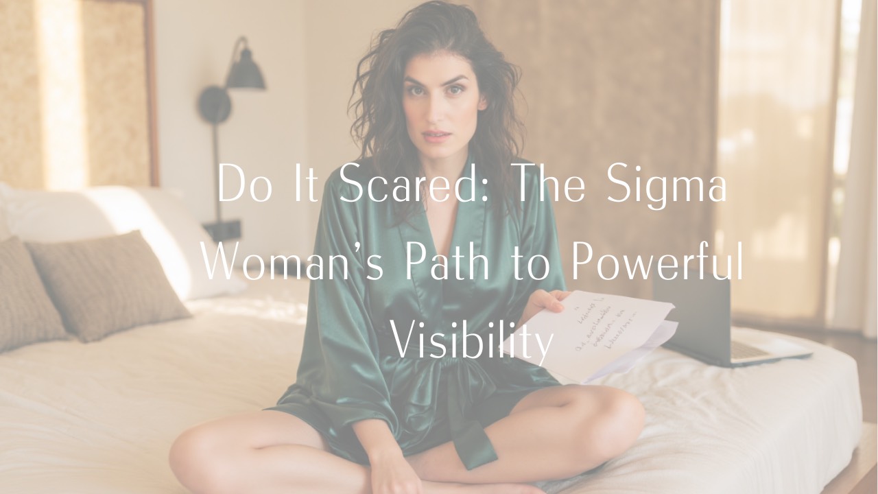 Do It Scared—The Sigma Way
