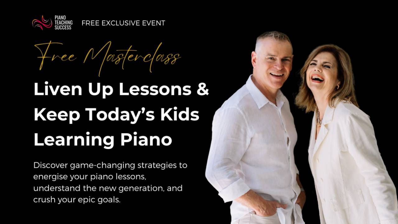 Liven Up Lessons & Keep Today's Kids Learning Piano