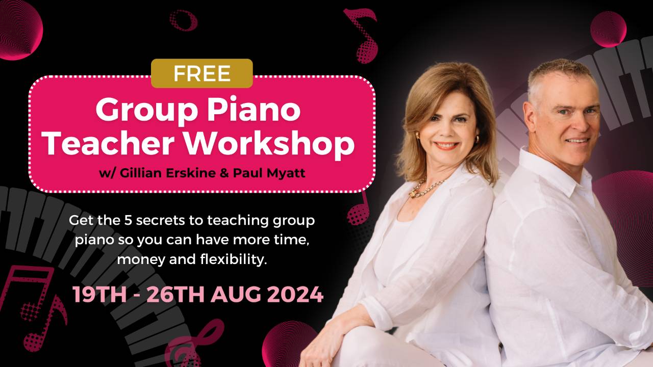 FREE Group Piano Teacher Workshop