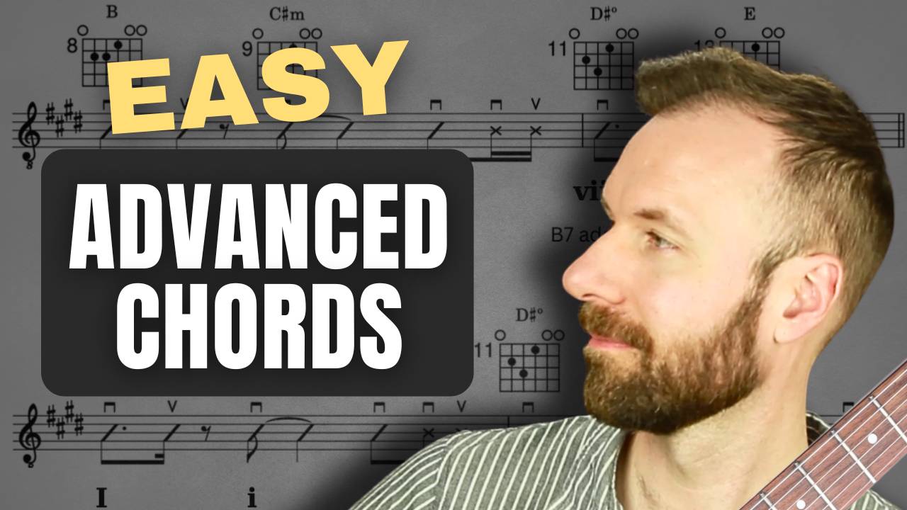 Harmonically Advanced Guitar Chords (Modal Interchange Guitar Chords)