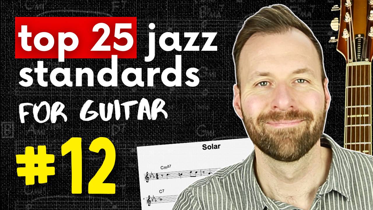 SOLAR Jazz Guitar Lesson (complete tutorial)
