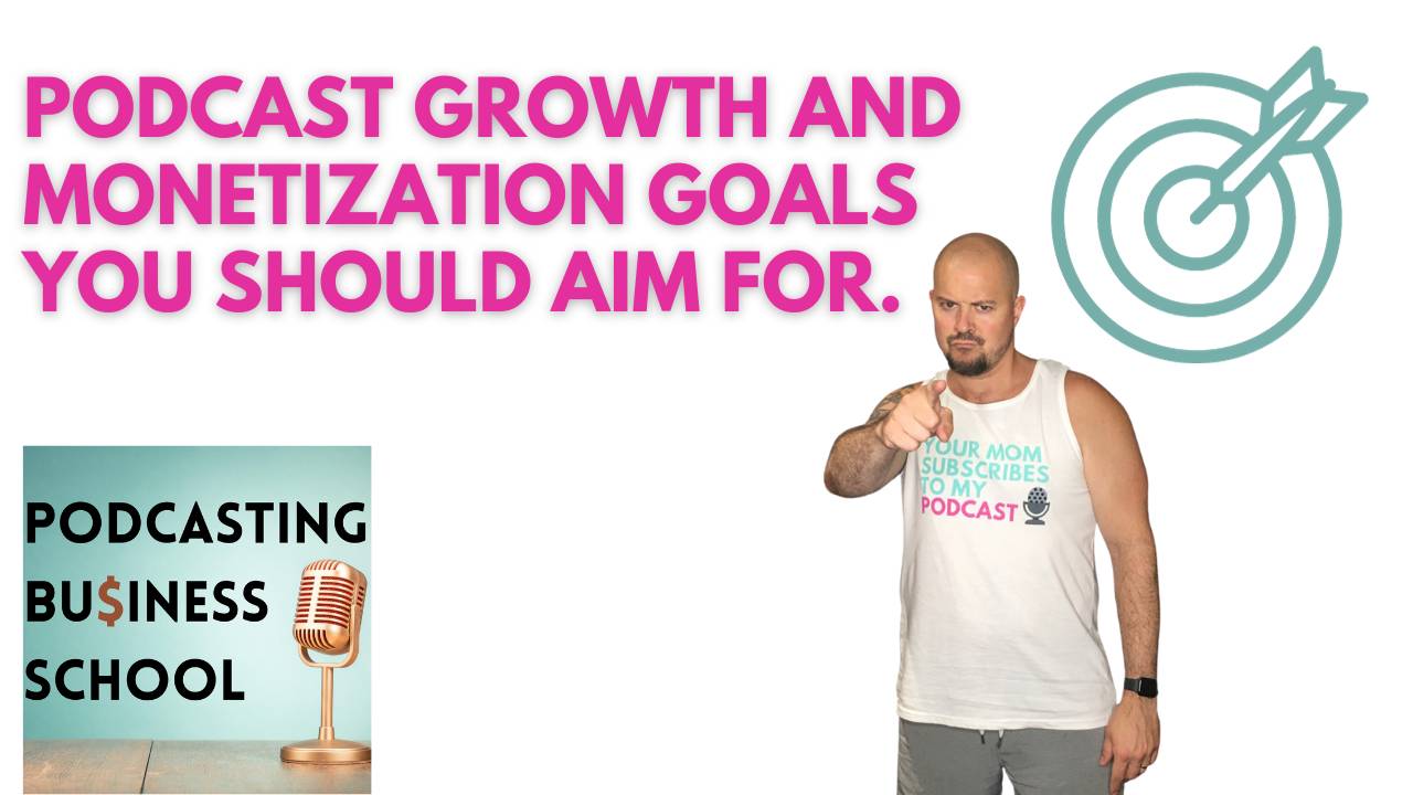 Podcast growth and monetization goals you should aim for.