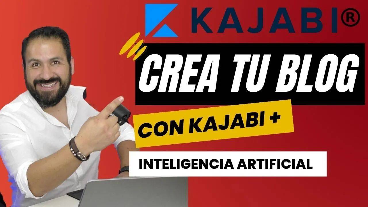Cómo usar la Inteligencia Artificial de Kajabi para crear un blog