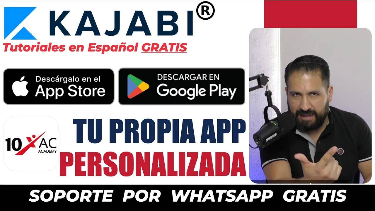 Crea tu app personalizada con tu propia marca en Kajabi
