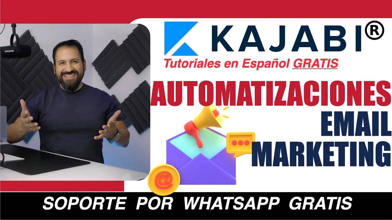 Automatización de correos electrónicos con Kajabi email Marketing