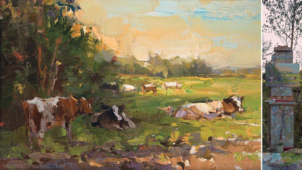 Cows - in Shade - in Light