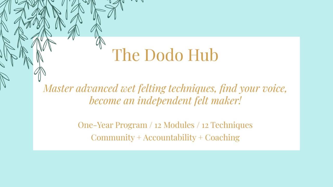 The enrollment for THE DODO HUB is now open!