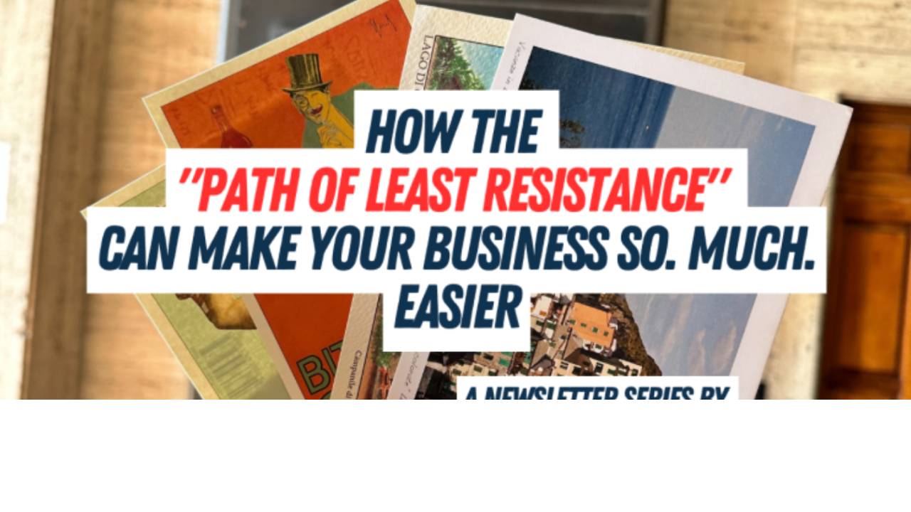 How to take the Path of least resistance