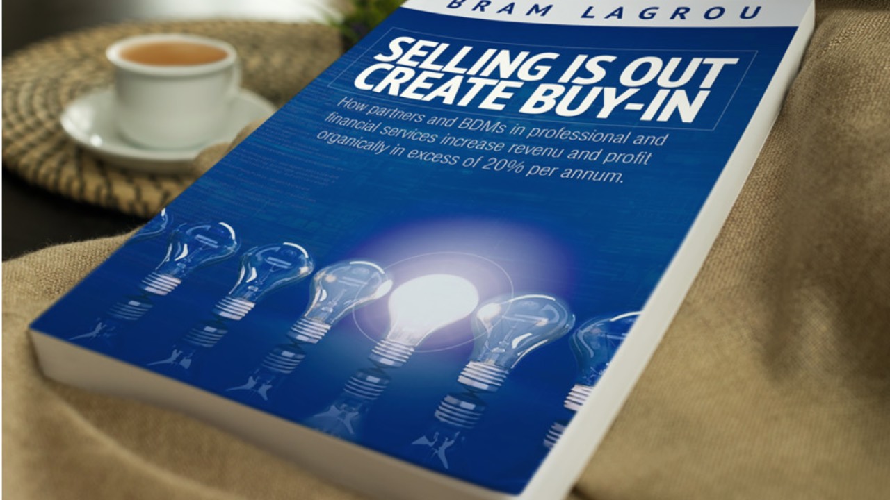 Get a hard copy of the book 📚 "Selling Is Out. Create Buy-In"