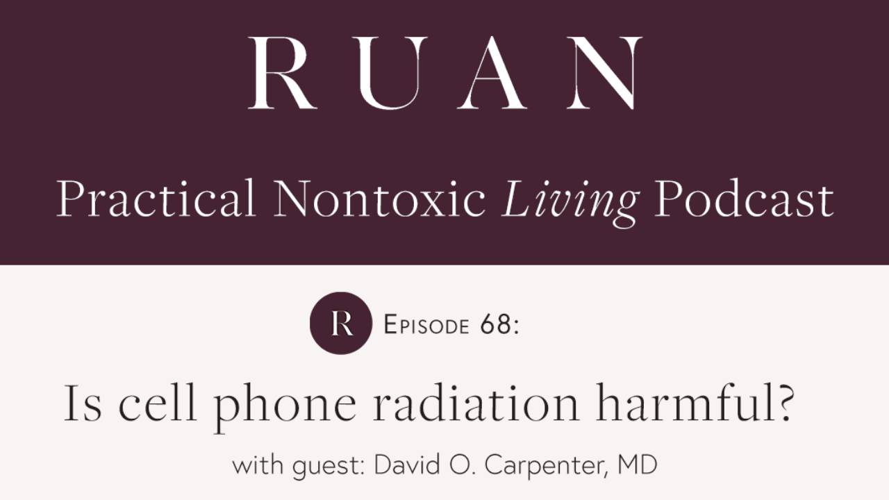 EMFs from cellphones with David Carpenter