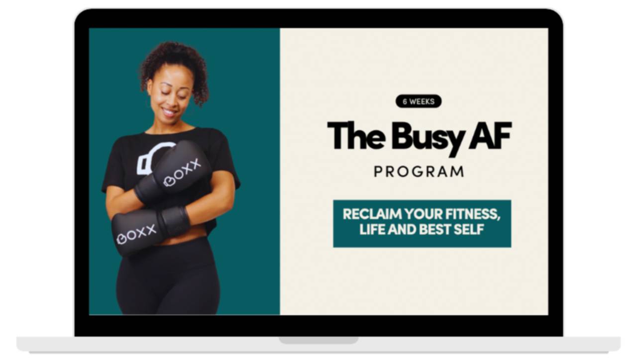 The Busy AF Fitness Program for Busy Women