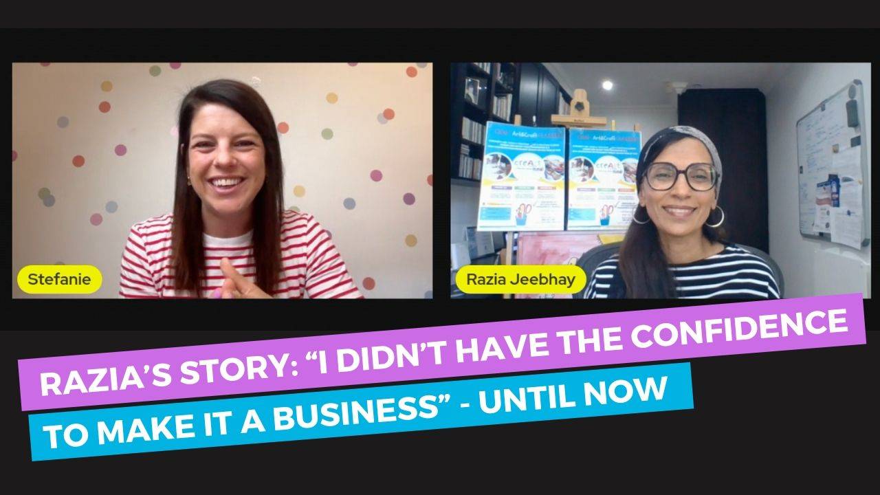 “I Didn’t Have The Confidence To Make It A Business” - Until Now
