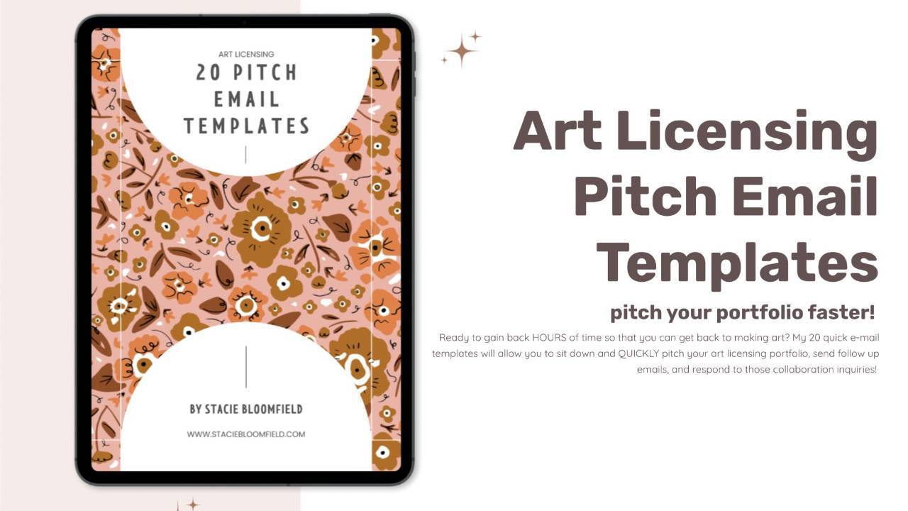 20 Art Licensing Pitch Email Templates