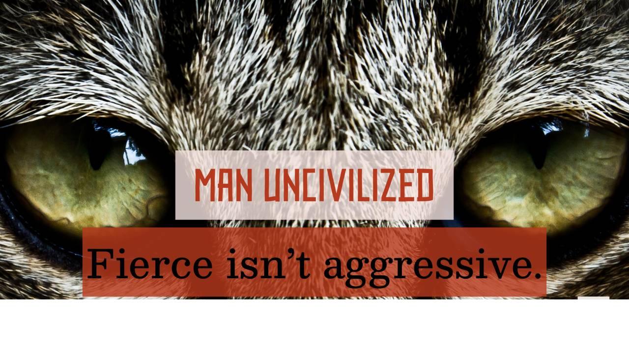 Fierce isn’t aggressive.