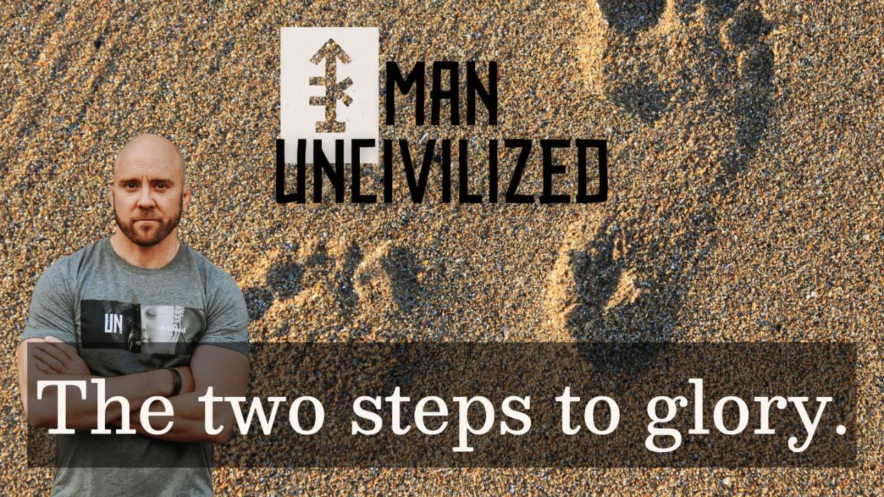 The two steps to glory.