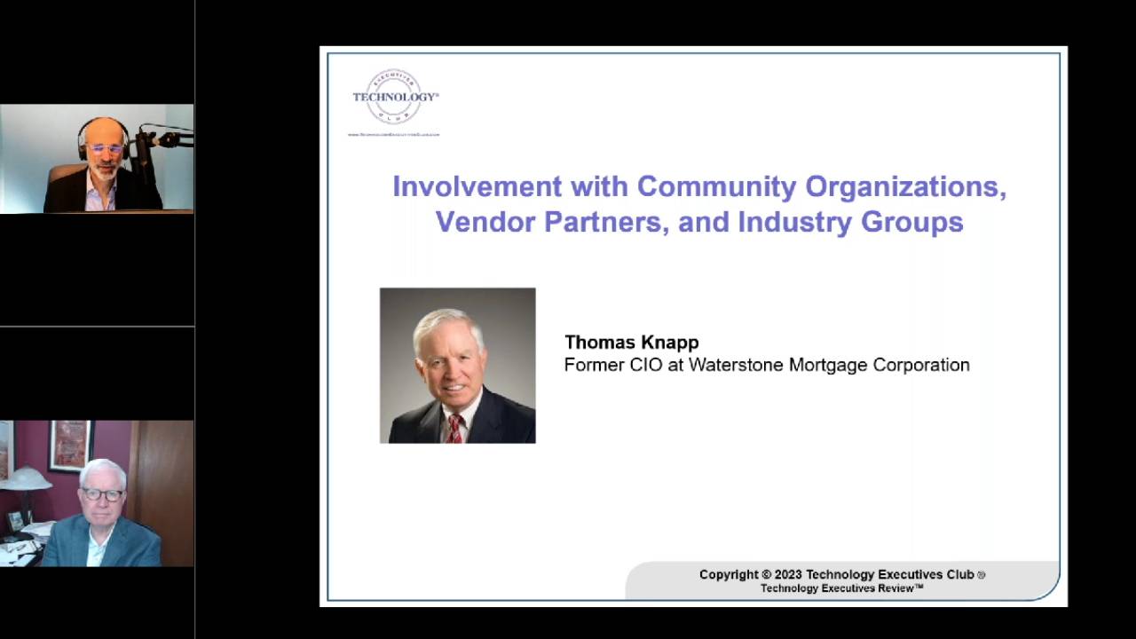 Involvement with Community Organizations, Vendor Partners, etc.