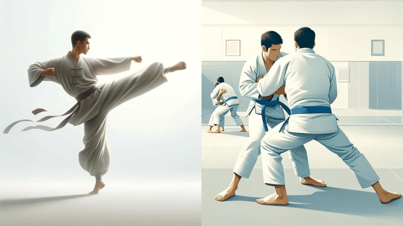 Kung Fu vs Jiu Jitsu: 5 Key Differences