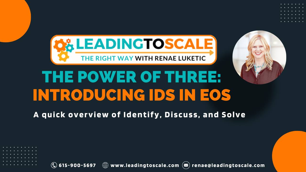 The Power of Three: Introducing IDS in EOS