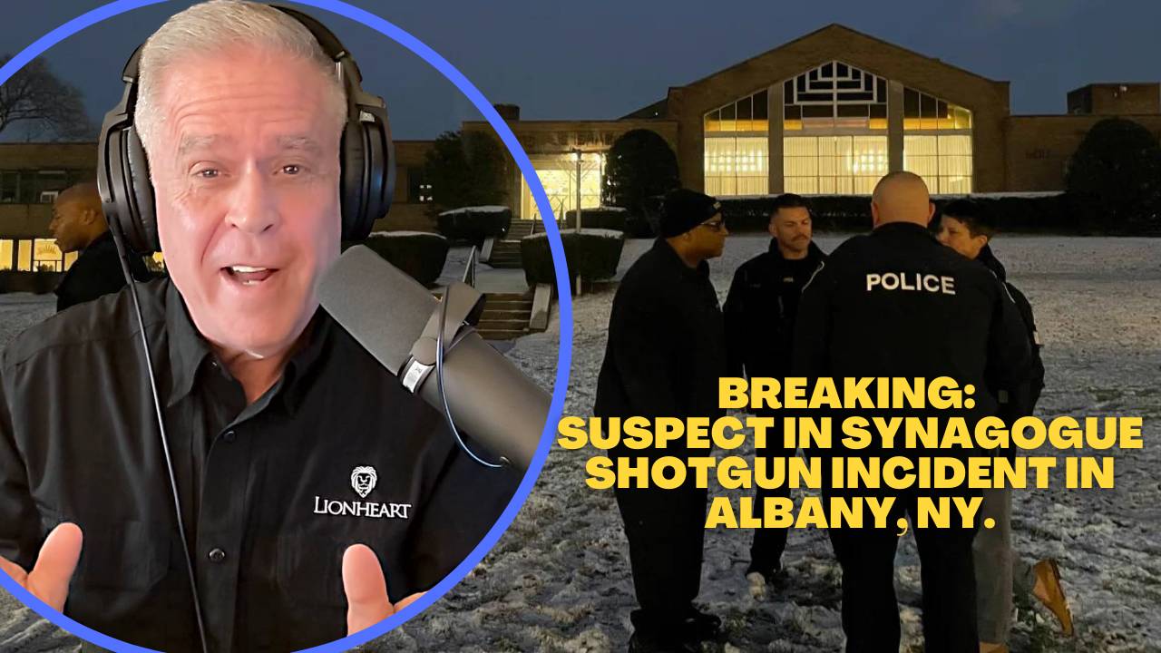 BREAKING: Suspect in synagogue shotgun incident in Albany, NY.