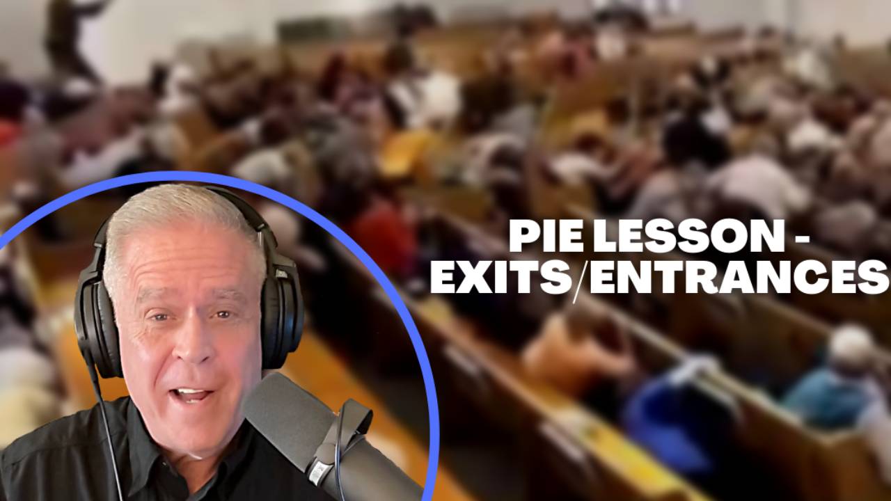 New Lesson "PIE Lesson - Exits/Entrances" Church Security