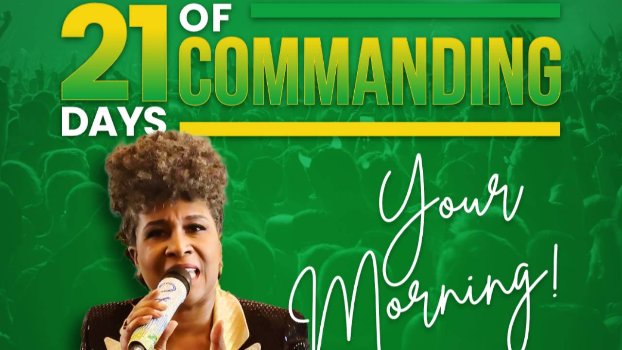 Let's COMMAND YOUR MORNING for the next 21 DAYs!