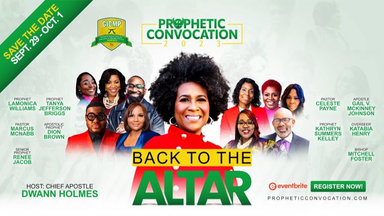 GOD IS CALLING US BACK TO THE ALTAR!