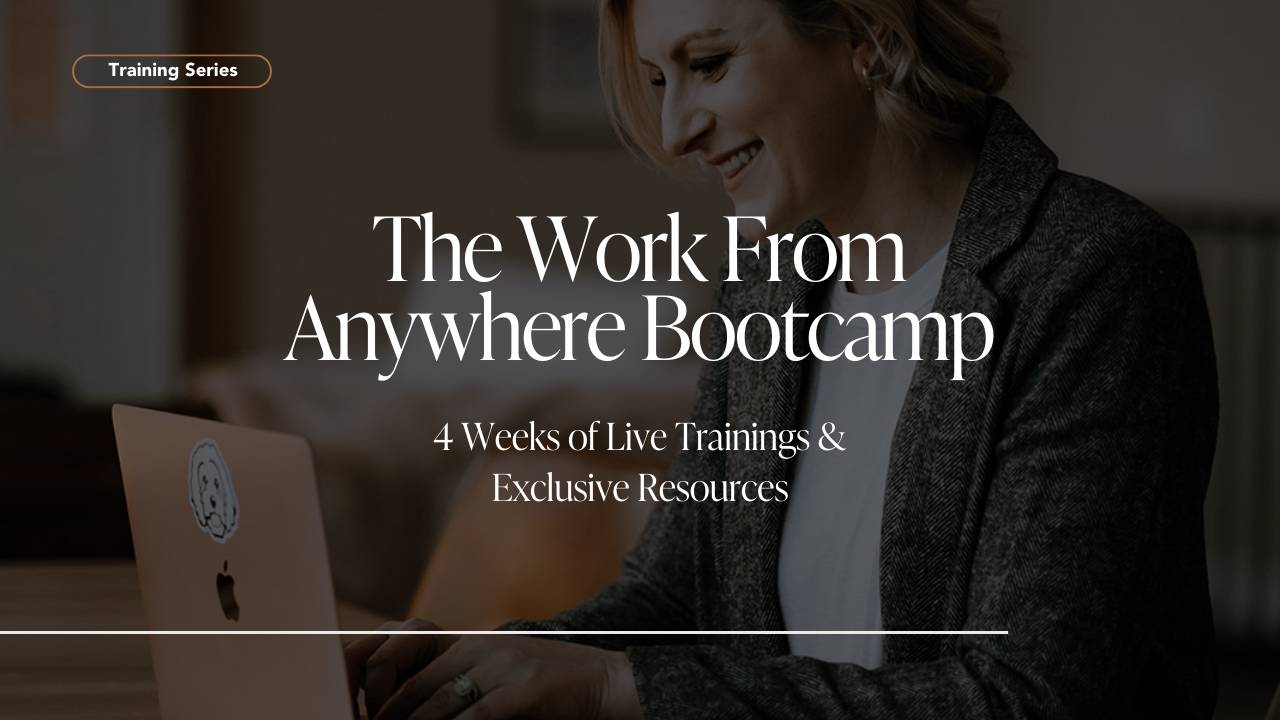 Work From Anywhere Course: Learn How to Find & Thrive in Remote Jobs