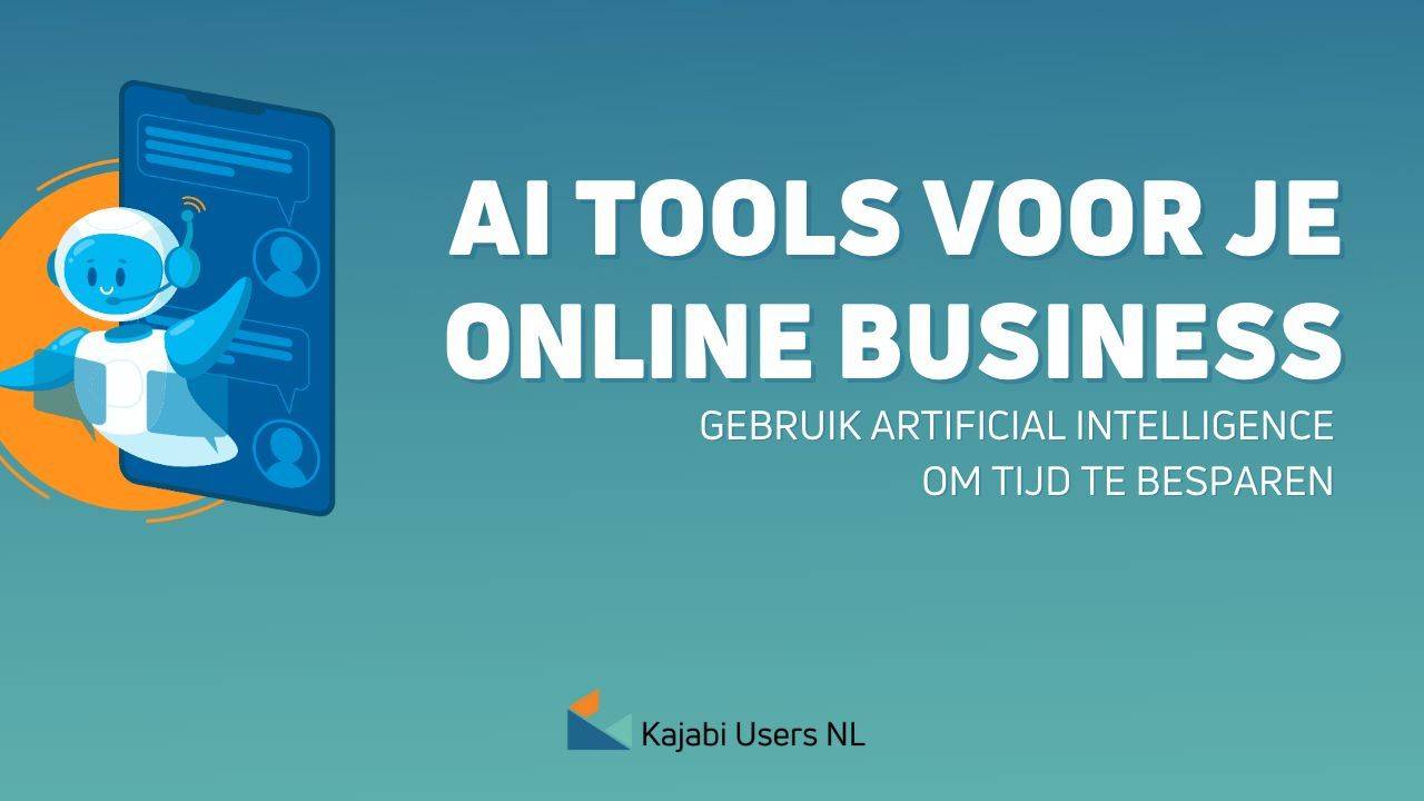 AI tools voor je online business