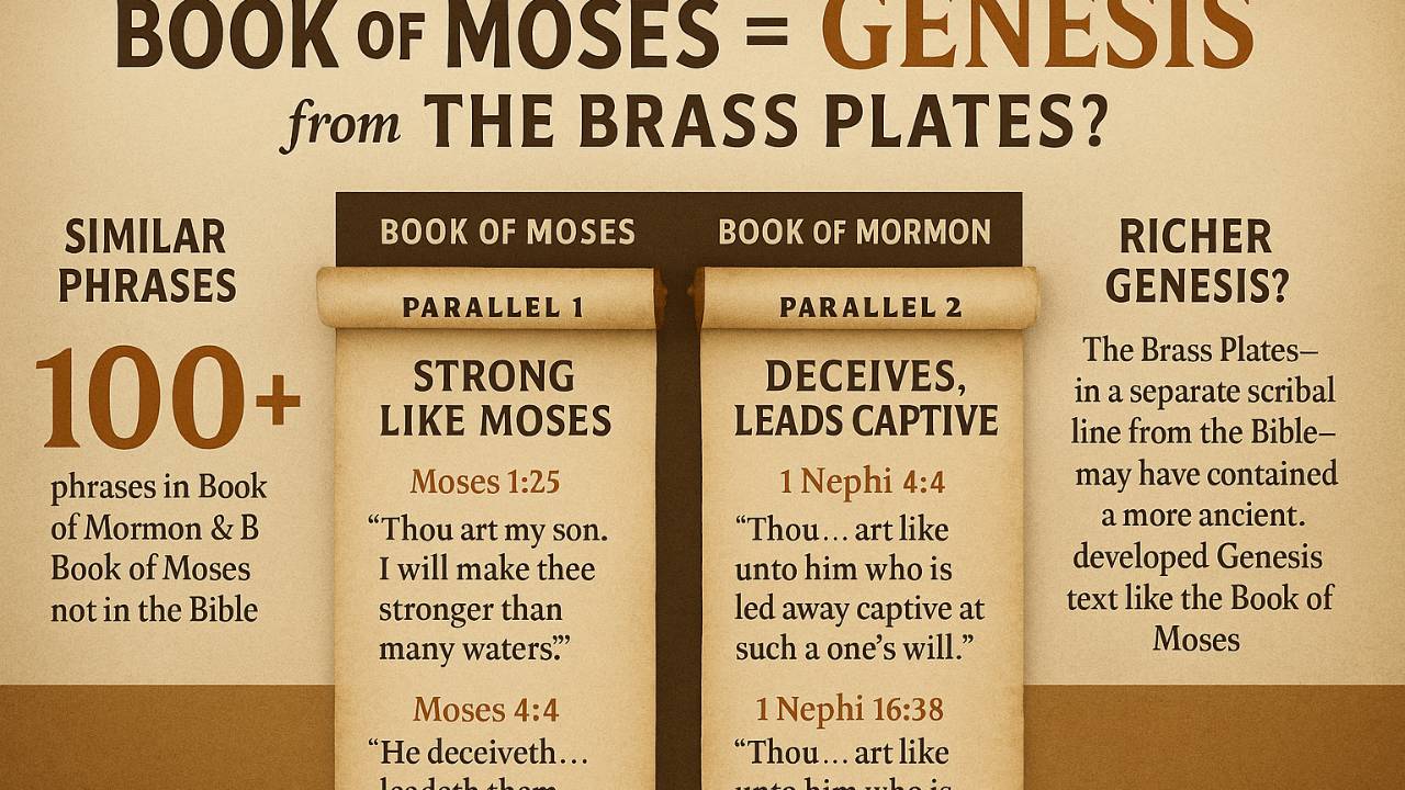 Is The Book of Moses From the Brass Plates?