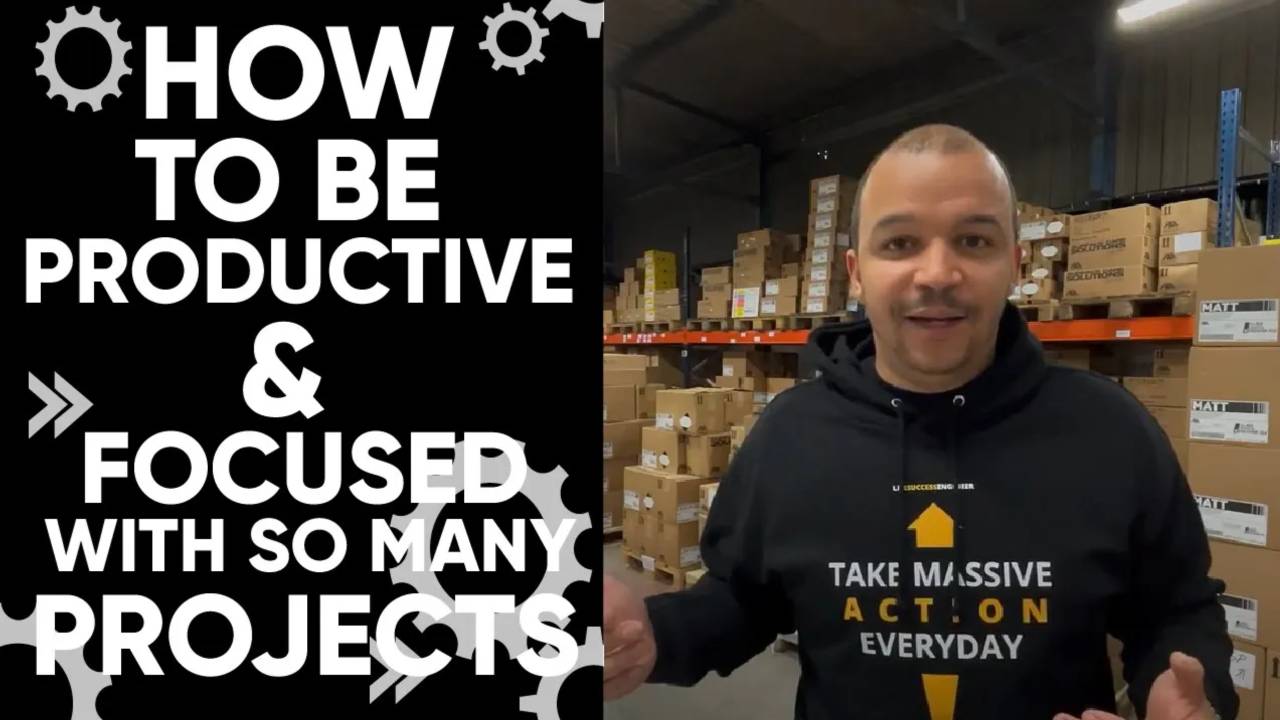 How To Be Productive & Focused With So Many Projects In Business?