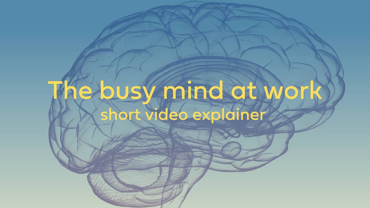 Do you have popcorn brain too? | Taming the busy mind at work