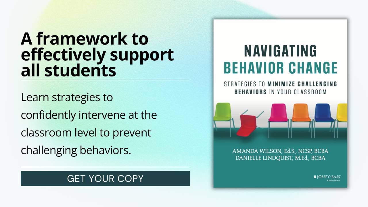 Navigating Behavior Change Book | Proactive Classroom Strategies
