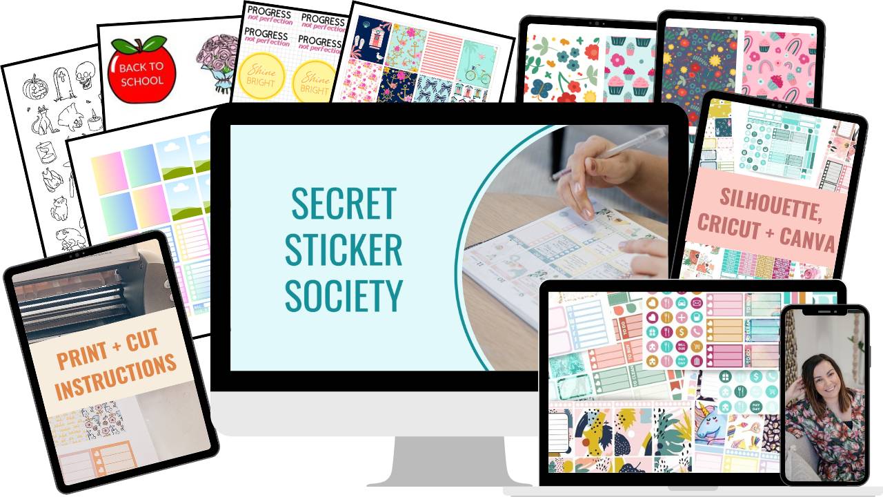 Secret Sticker Society with Mim Jenkinson: Join Now!