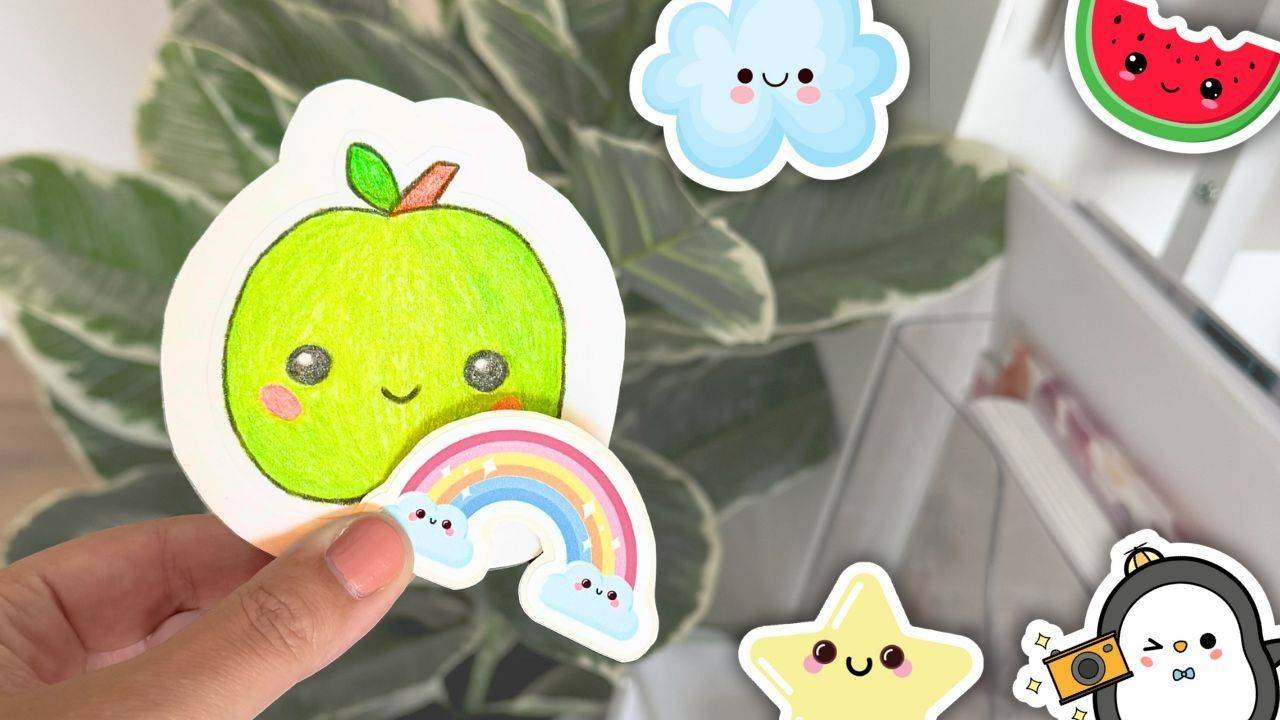 How to Make Cute Stickers (No Artistic Skills Required!)