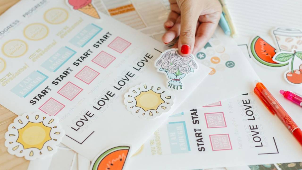 Make Stickers from Scratch with Mim Jenkinson!