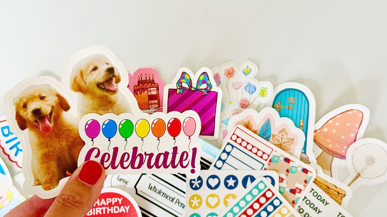 Simple and Fun Sticker Ideas To Decorate Anything